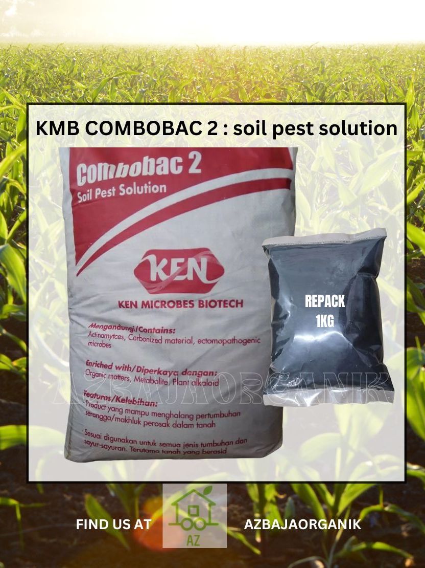 KMB + COMBOBAC 2 FERTILIZER/ SOIL PEST SOLUTION 1KG | Shopee Malaysia