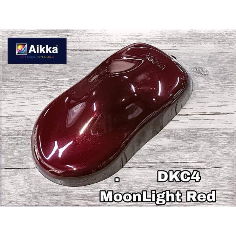 AIKKA DARKER SERIES COLOR EFFECT / DKC 4 / MOONLIGHT RED / 2K PAINT ...