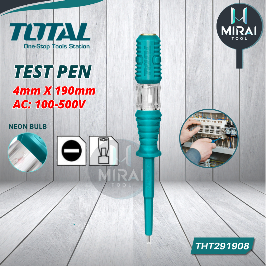TOTAL THT291908 Test Pencil 4mm X 190mm | Shopee Malaysia