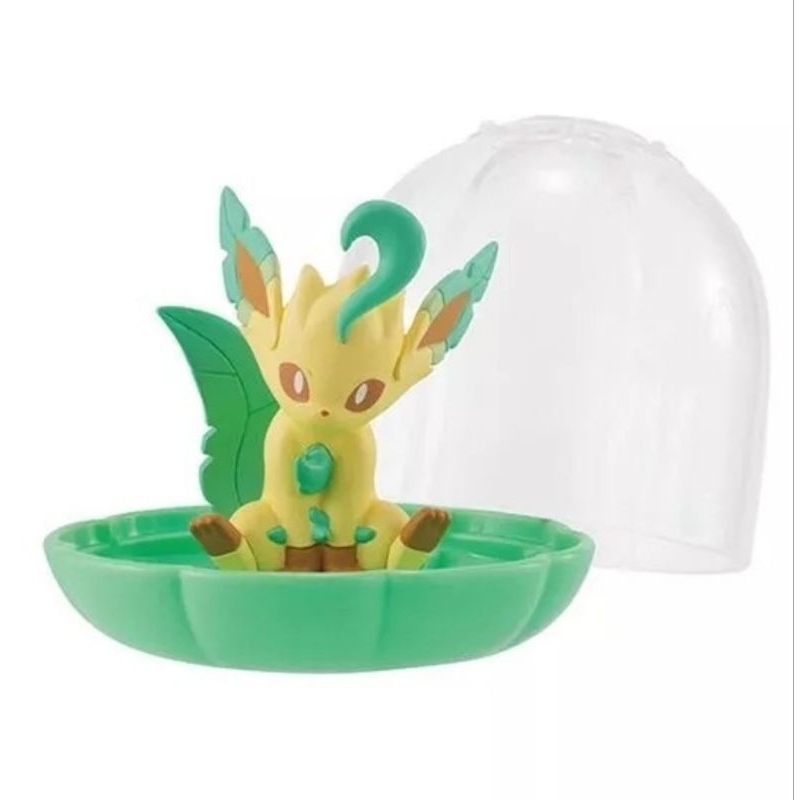 Bandai Gasha Pokémon Gemlies Vol. 4 - Pokémon Leafeon | Shopee Malaysia