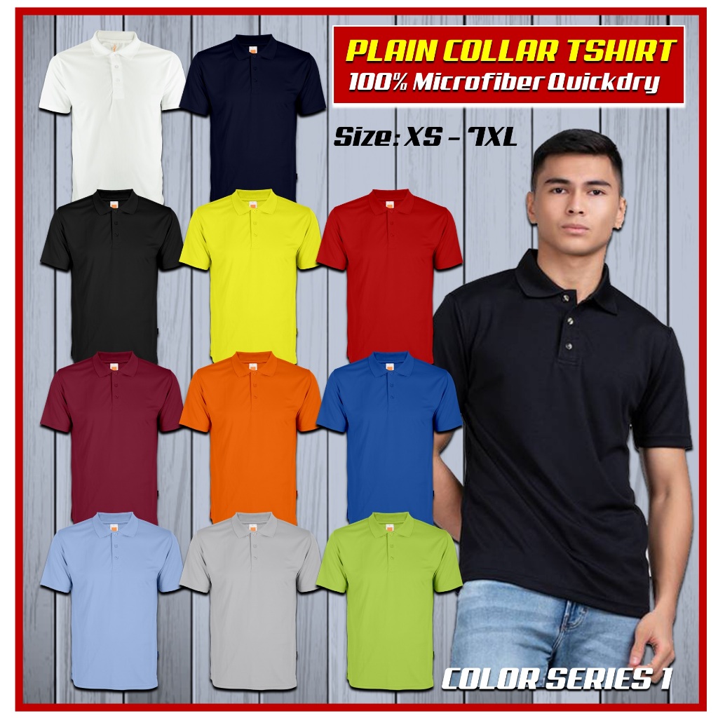 QD06 S1 | QUICKDRY POLO COLLAR | OREN SPORT | SIZE XS-7XL | JERSEY ...