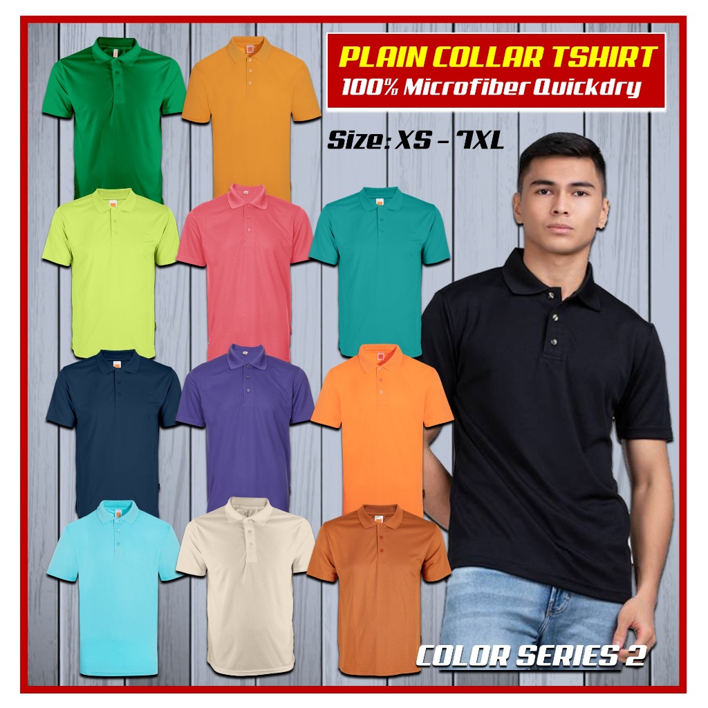QD06 S3 | QUICKDRY POLO COLLAR | OREN SPORT | SIZE XS-7XL | JERSEY ...