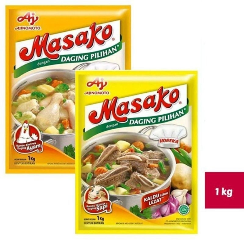Bumbu penambah rasa Masako dengan 2 varian rasa | Shopee Malaysia