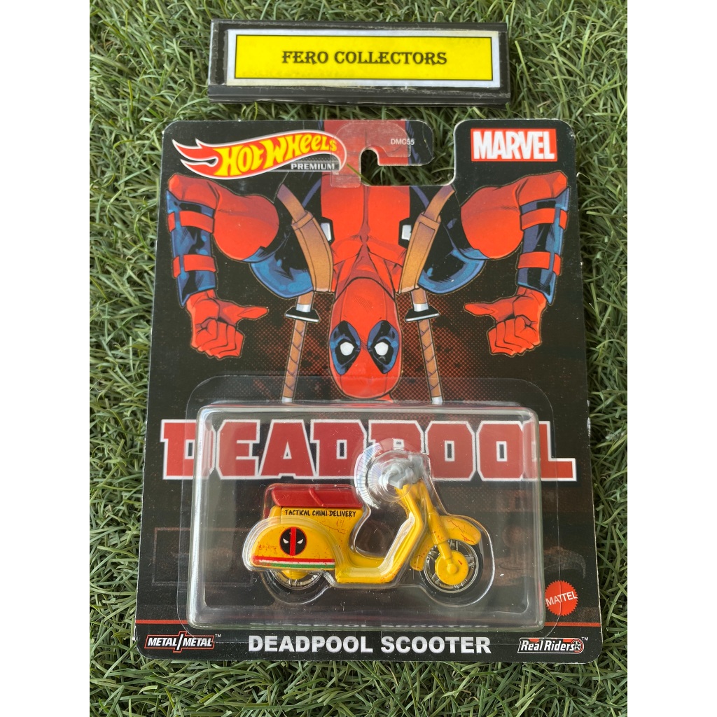 Hot Wheels DEADPOOL SCOOTER MARVEL | Shopee Malaysia