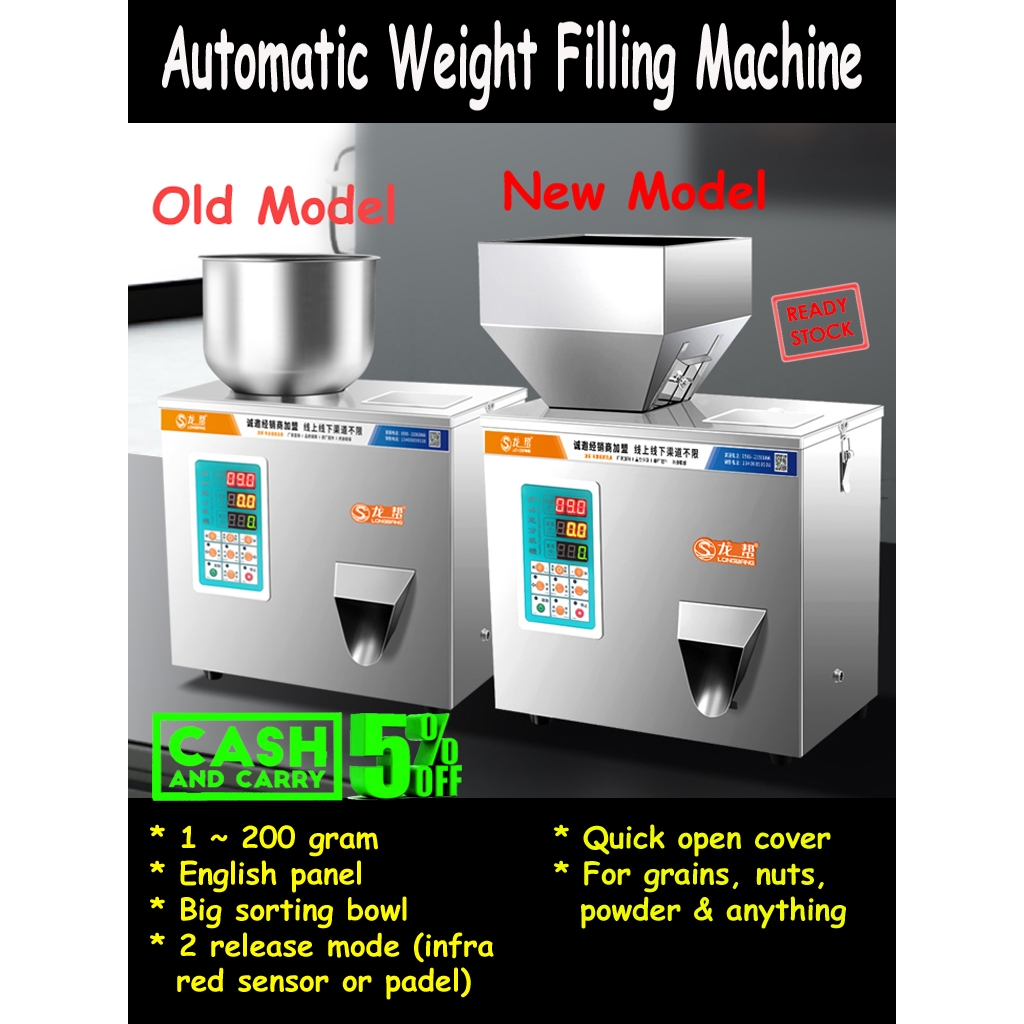 Automatic Weight Filling Machine 200g/ Weight Quantitative/ Mesin ...