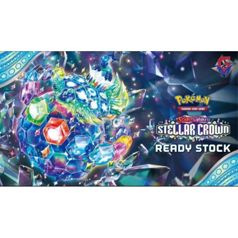 POKEMON TCG SV07 : STELLAR CROWN BOOSTER PACK (PEK) | Shopee Malaysia