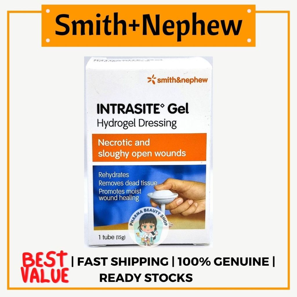 Smith & Nephew Intrasite Gel 15g - Suitable for Diabetic Foot Ulcers ...