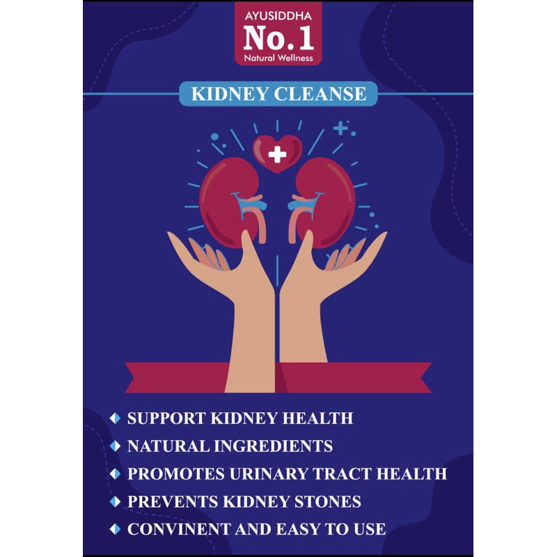 Kidney cleanse kidney restore kidney health supplement to support ...