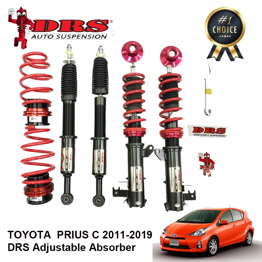 TOYOTA PRIUS C 2011-2019 DRS Hi Lo Body shift Adjustable Absorber ...