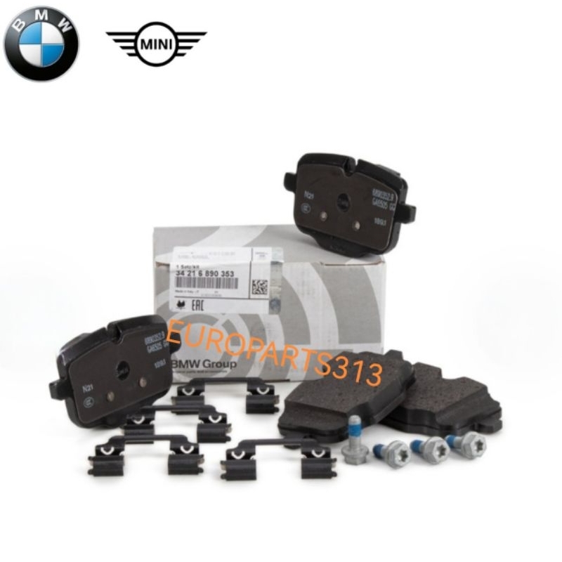 BMW X3 G01 640I F06 F10 F12 F13 G12 G30 DISC BRAKE PAD REAR 34216890353 ...