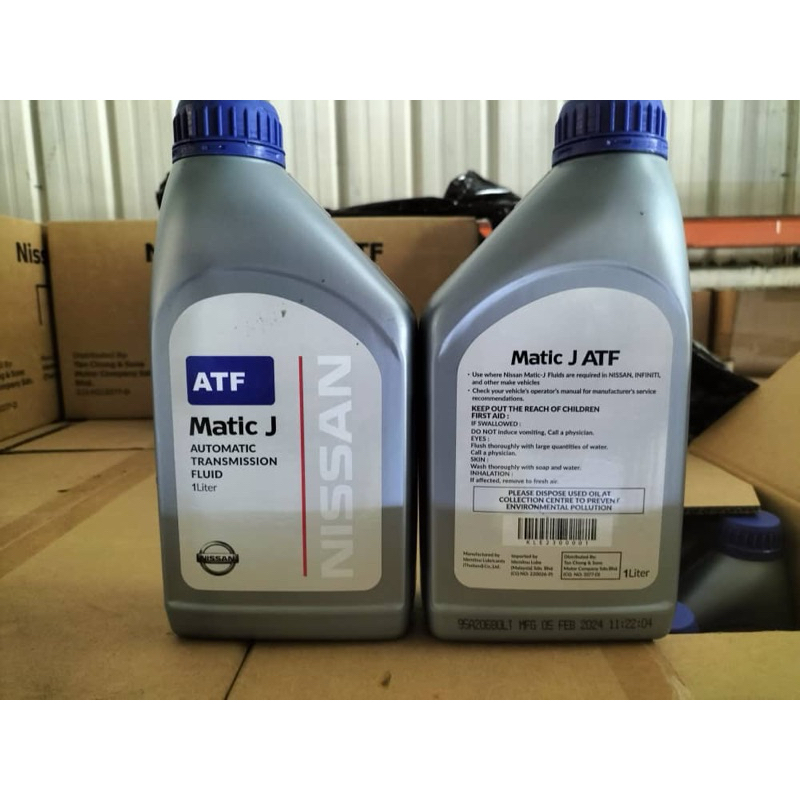Nissan ATF Matic D / Matic J / Matic S Gear Oil (1L) Minyak Gearbox ...