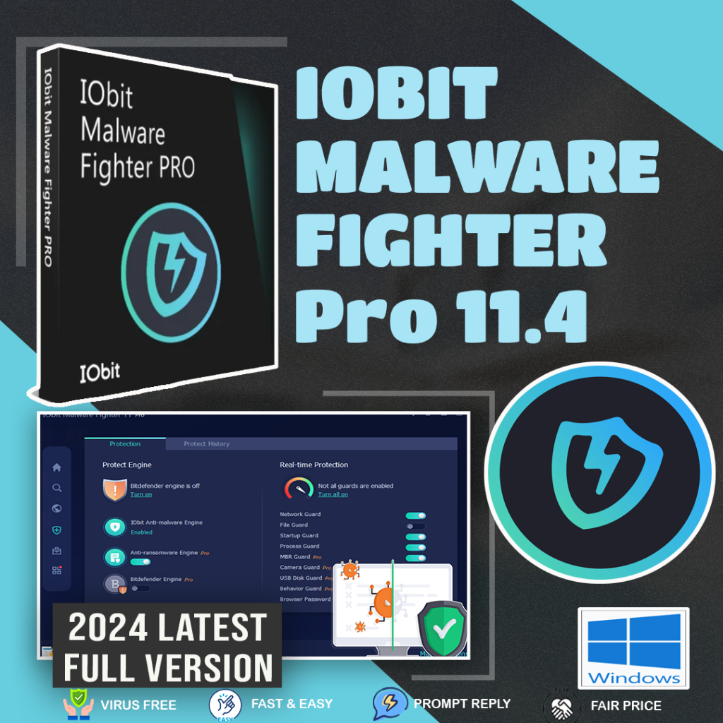 IObit Malware Fighter Pro 12 2024 Latest Full Version | Lifetime ...