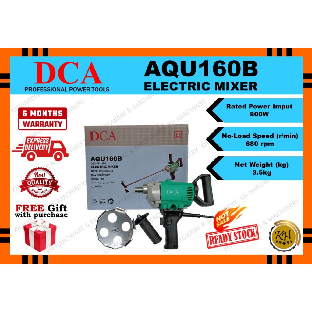 [READY STOCK] DCA AQU-160B ELECTRIC MIXER (6 MONTH WARRANTY) | Shopee ...