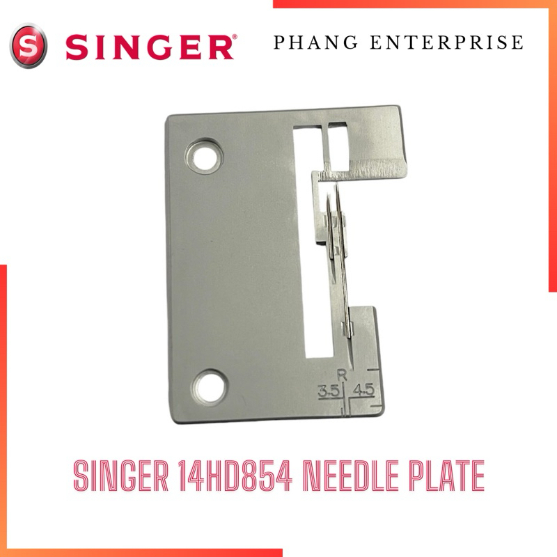SINGER 14HD854 Needle plate overlock sewing machine ORIGINAL | Shopee ...