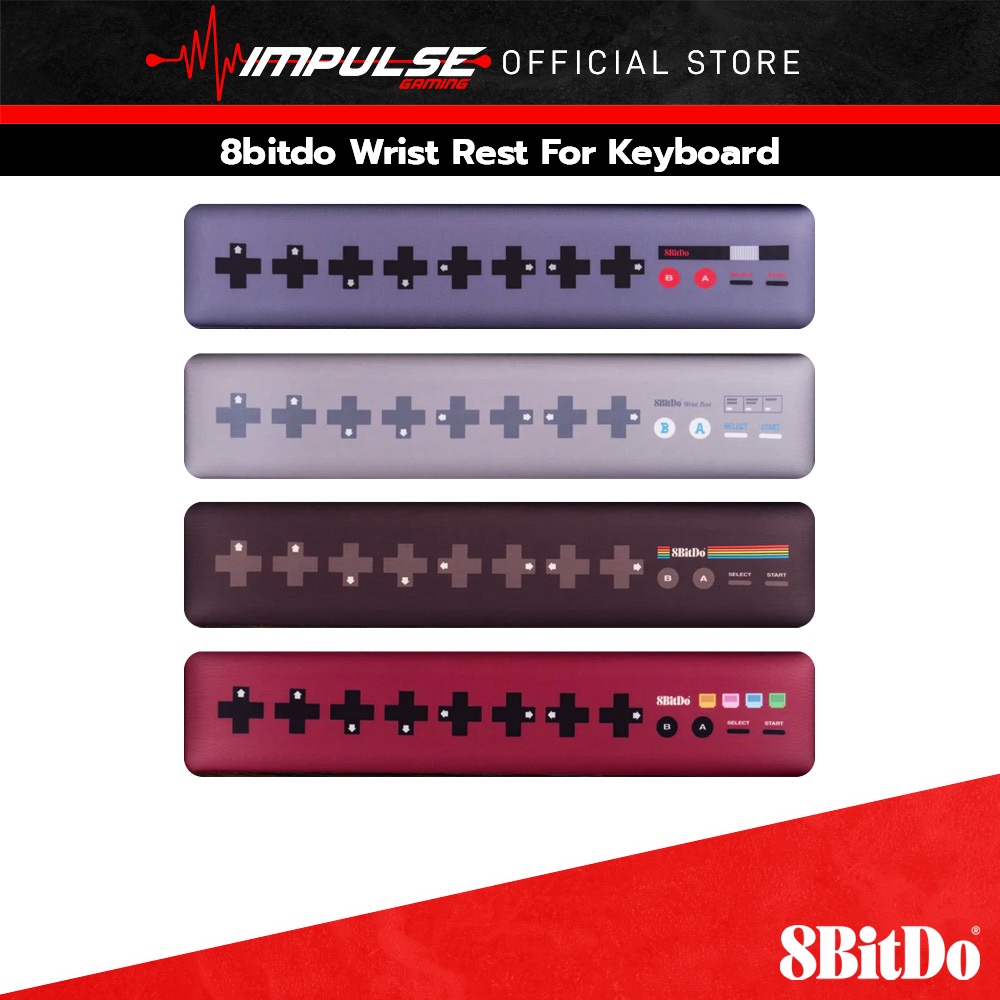 8BitDo Retro Wrist Rest for Keyboards (N Edition, Fami Edition, C64 ...