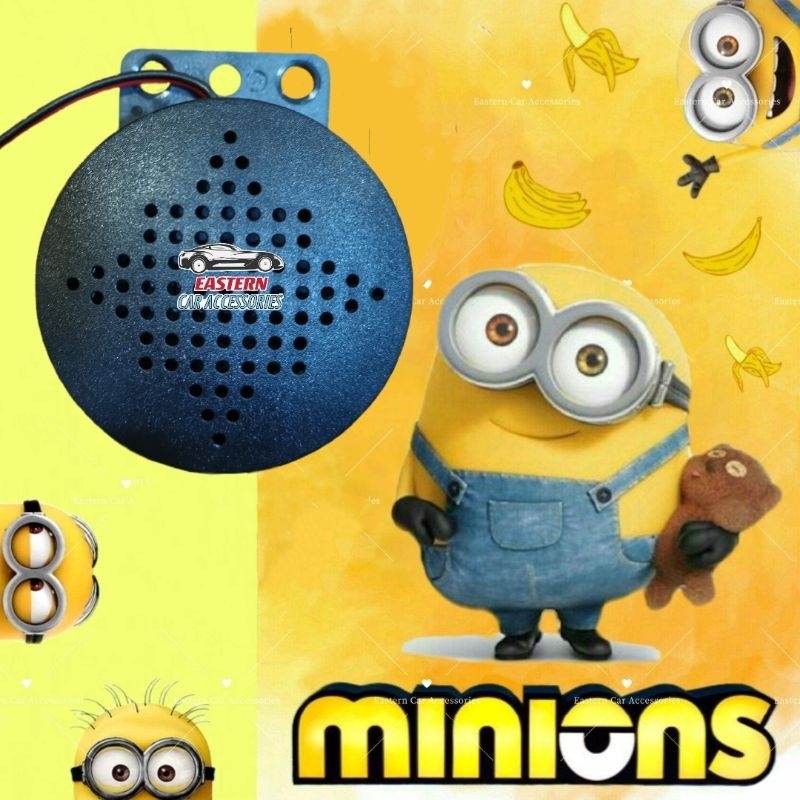 Minions Japan Car Reverse Sound Parking Speaker 12-24V Audio JDM Music ...