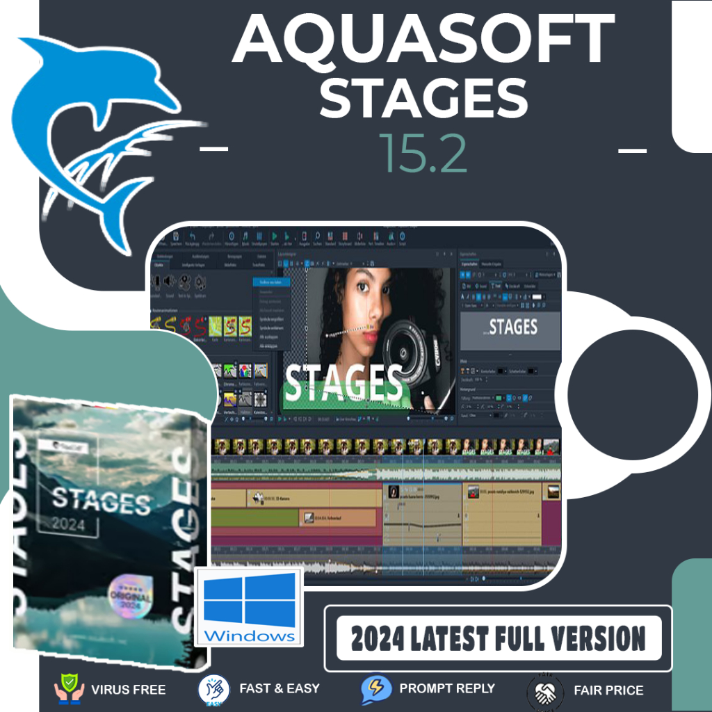 AquaSoft Stages 15.2 2024 Latest Full Version | Lifetime | Create ...