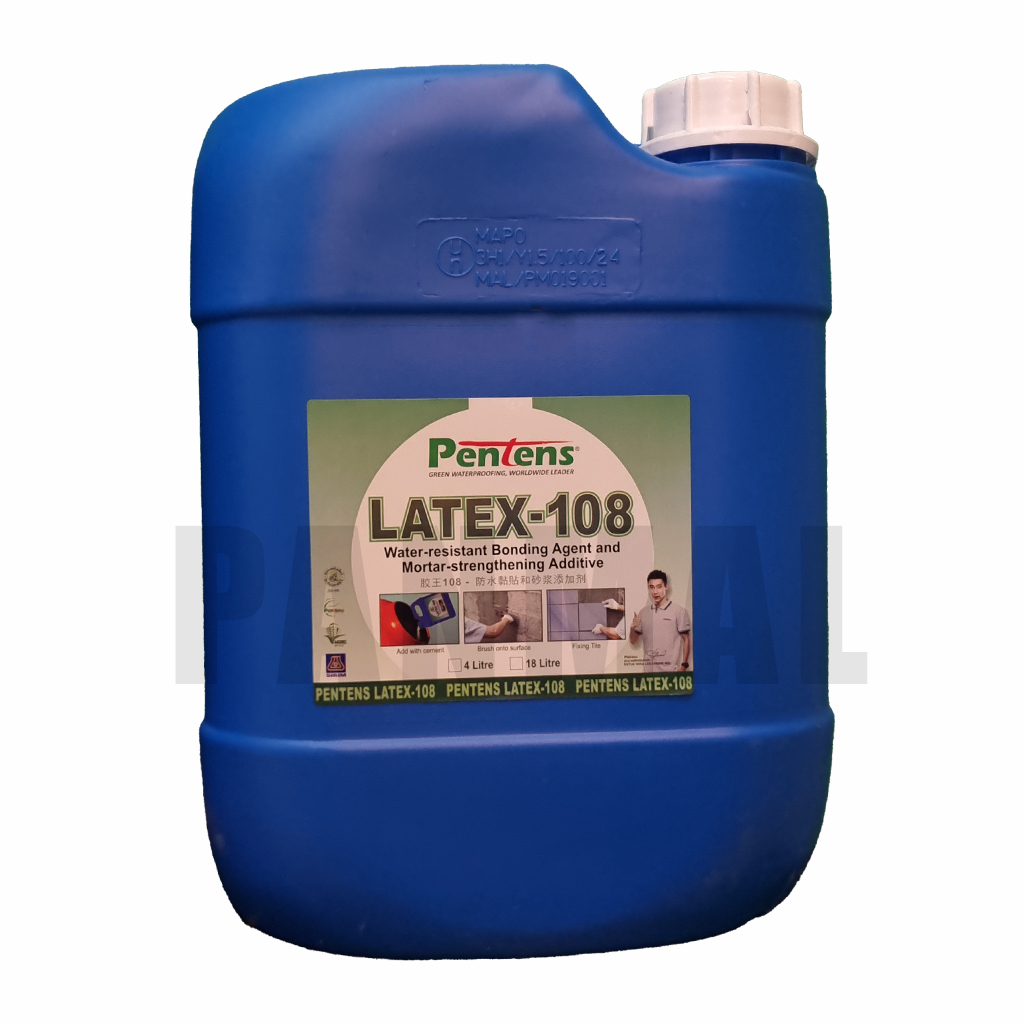 PENTENS Latex 108 Susu Simen 18L Gum Susu Mosaic Tiles Gam Susu Simen ...