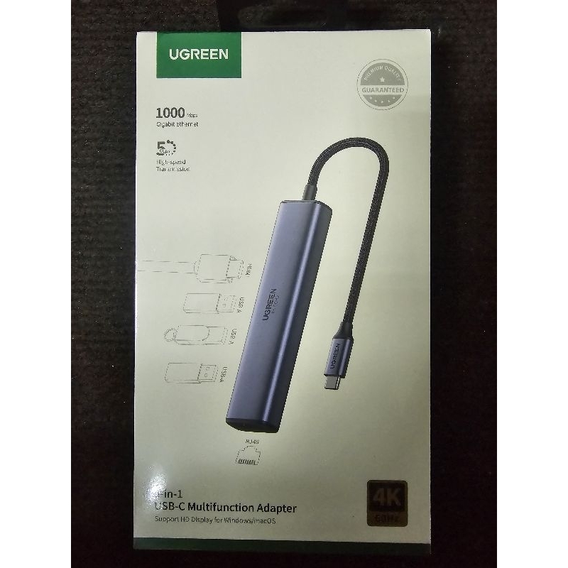 UGREEN 5-in-1 USB-C Multifunction Adapter | Shopee Malaysia