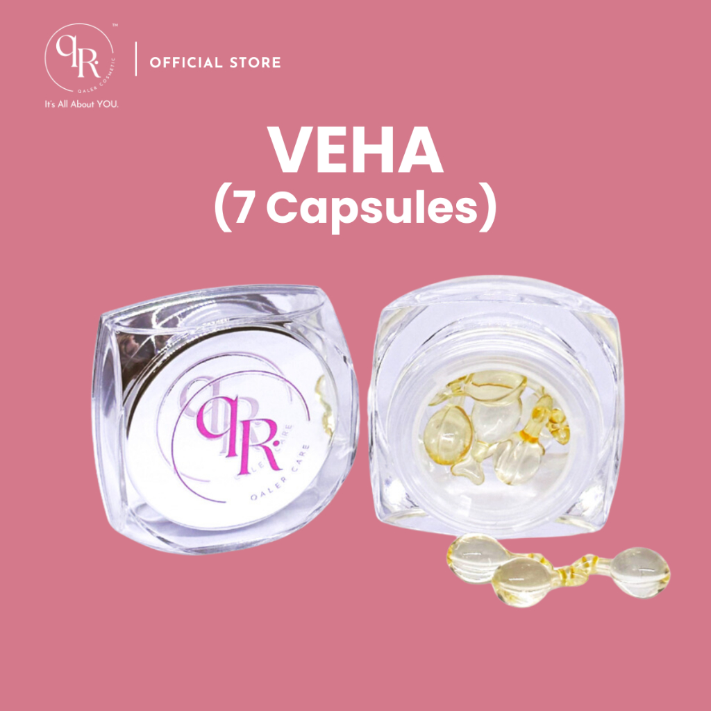 qaleR Cosmetic VEHA 7 capsules - Best Hydration, Faster Skin Repair ...