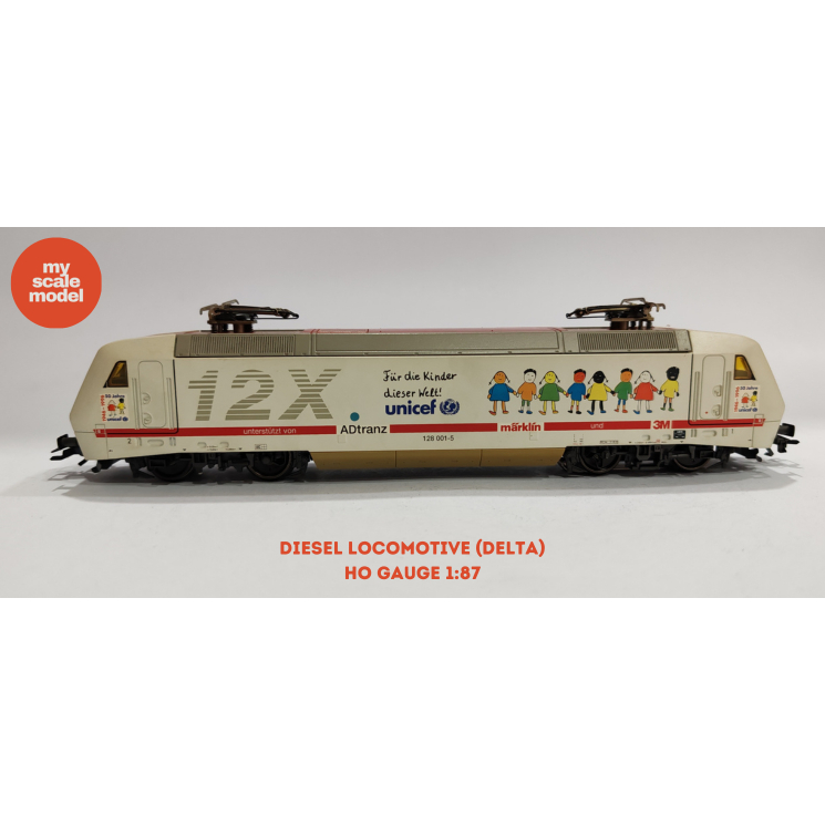 MARKLIN Unicef Diesel Locomotive (Delta) | HO Gauge 1:87 | Shopee Malaysia