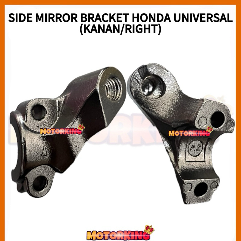 SIDE MIRROR BRACKET HONDA UNIVERSAL KANAN RIGHT HAND HONDA RS150 RSX150 WAVE ALPHA | Shopee Malaysia