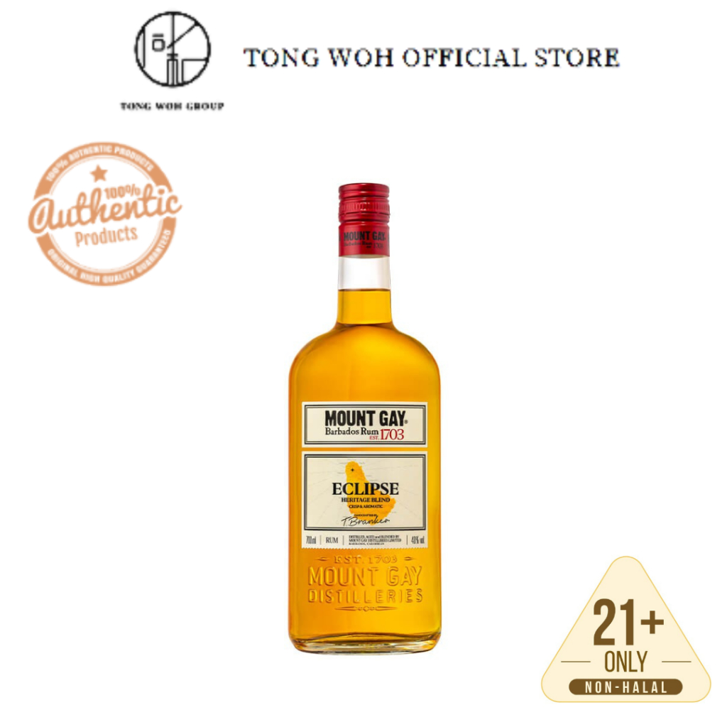 Mount Gay Eclipse Rum (700ml) | Shopee Malaysia