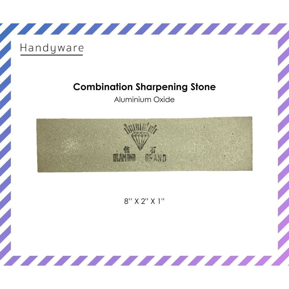 Combination Sharpening Stone Knife/Batu Asah Pisau/Parang Sabit 8 ...