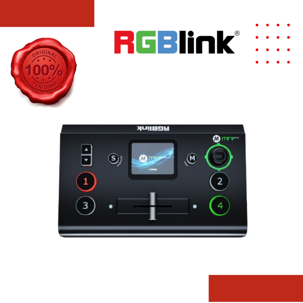 RGBLINK mini-pro v3 The 3rd Generation of mini Streaming Switcher ...