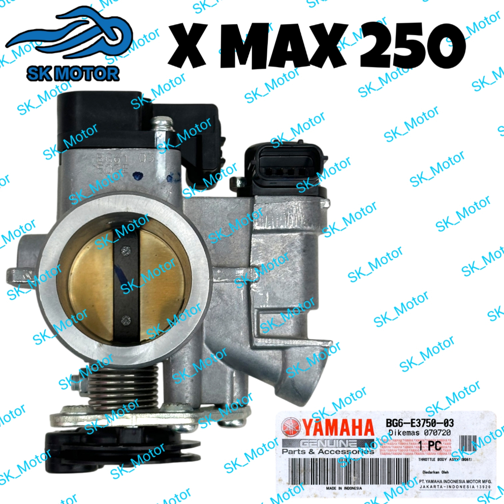 Yamaha XMAX X-MAX X MAX 250 Original Throttle Body Assy Badan Pendikit ...