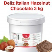 Hazelnut Chocolate Spread ( Deliz Italian ) 3KG | Shopee Malaysia