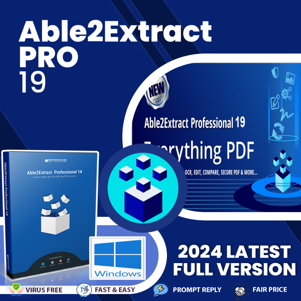 Able2Extract Professional 19 2024 Latest Full Version | Lifetime ...