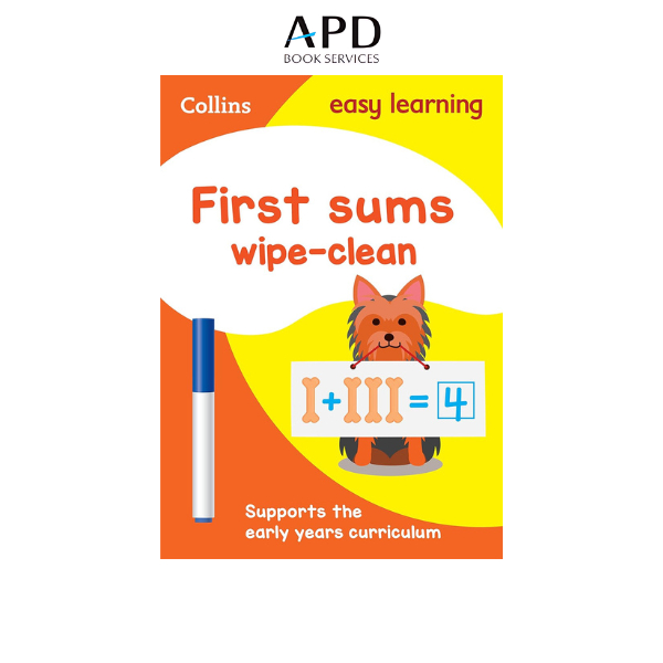 Collins Preschool First Sums Wipe Clean Activity Book (Age 3-5) [ISBN ...