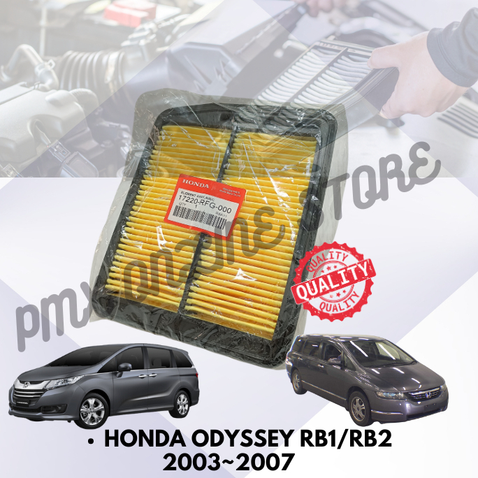 HONDA ODYSSEY RB1 RB2 RA6 2.4 ENGINE AIR FILTER (17220-RFG-000 ...