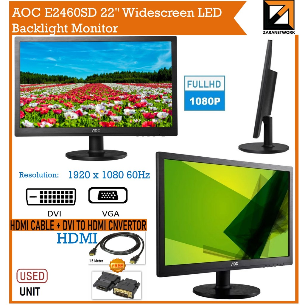 Samsung LED / LCD 20 ~ 24 inch WIDESCREEN LED MONITOR LCD MONITOR ...