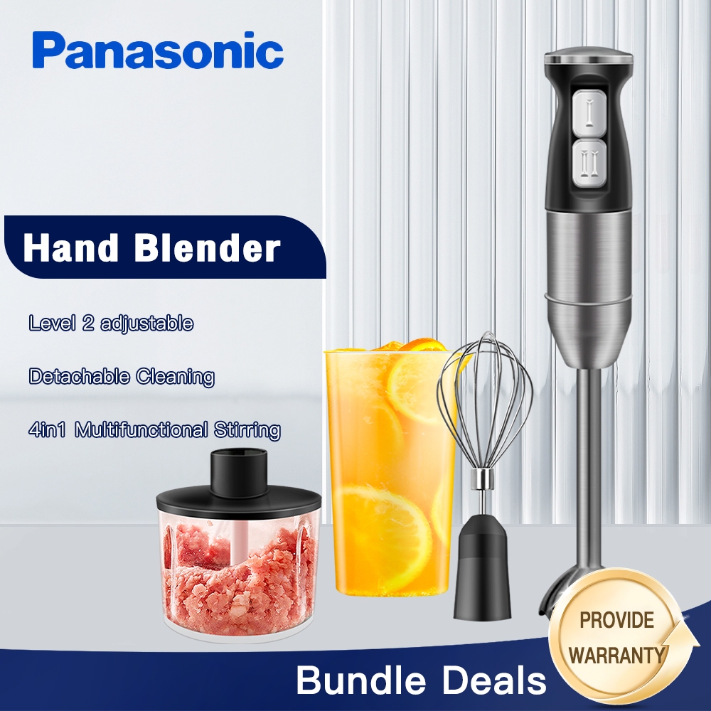 Panasonic Hand Blender Set Food Mixer Pengisar Tangan Electric Food ...