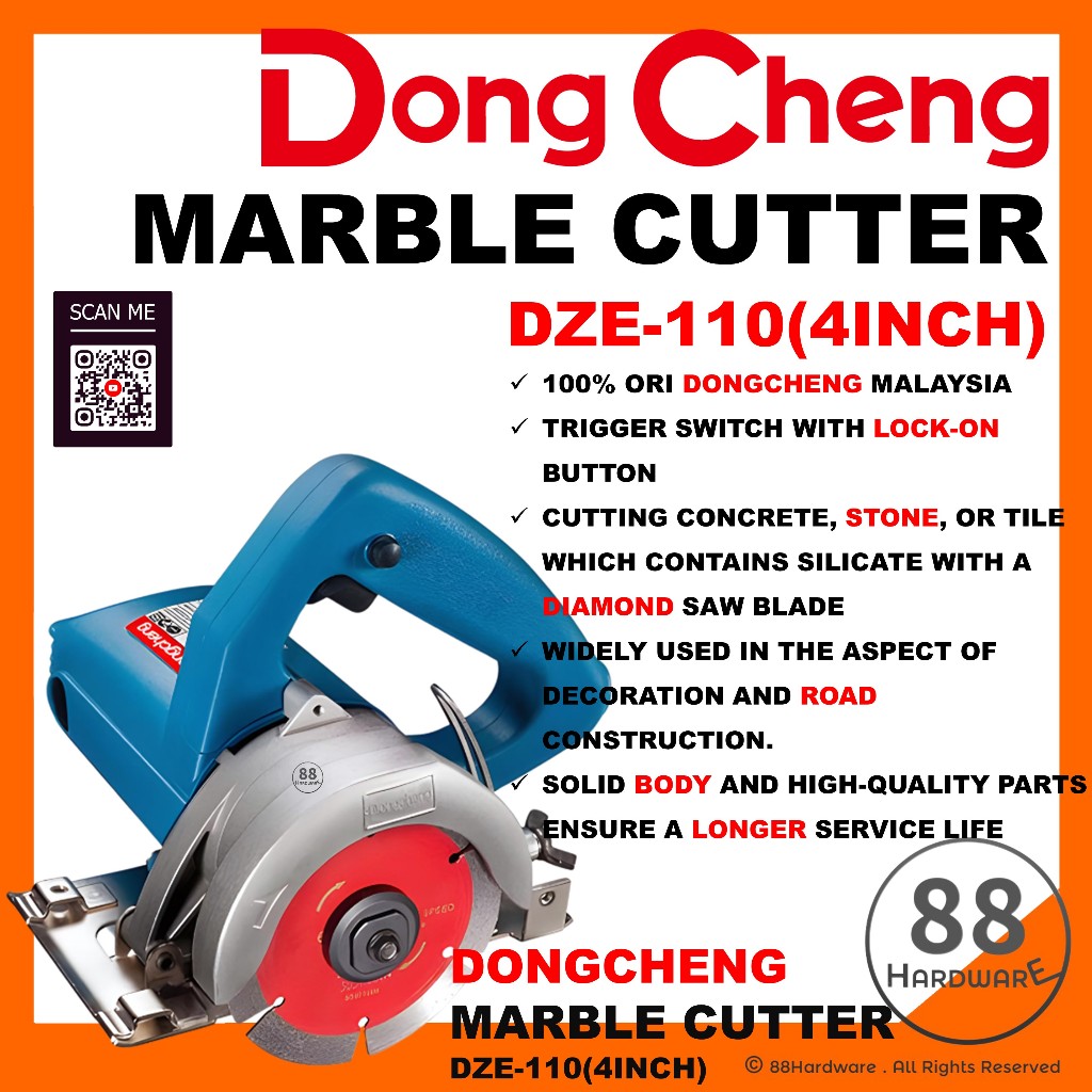 DONGCHENG marble cutter DZE110 / tile cutter / mesin potong mozek ...