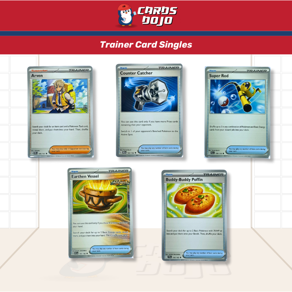 [READY STOCK] Singles Trainers Pokemon TCG Trainer- Arven Earthen ...
