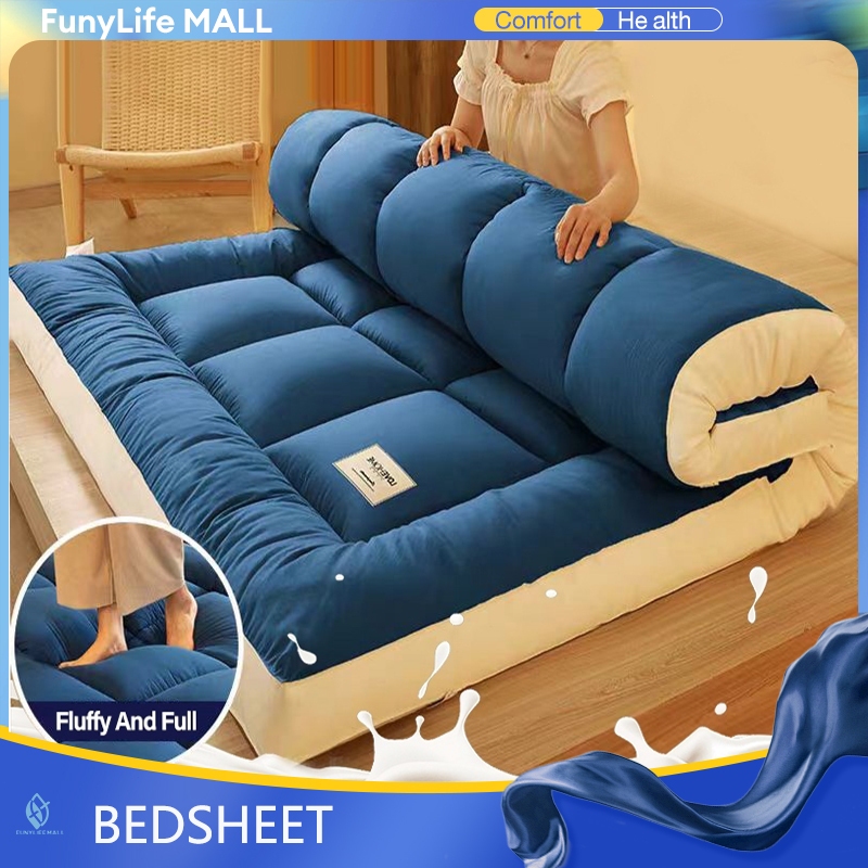 FYL Tatami Mattress/Toto Tebal/Bed Topper/Tilam Bujang/Single Queen ...