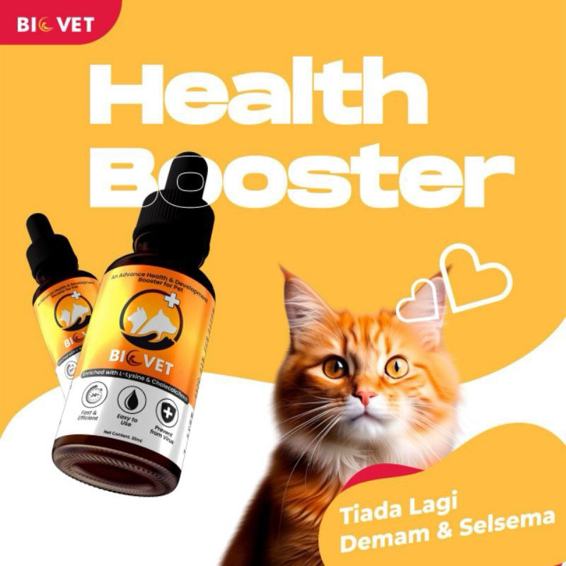 Original HQ Biovet&Biovet Advanced Health Booster , Biovet Chubby Booster Cat Supplement ...