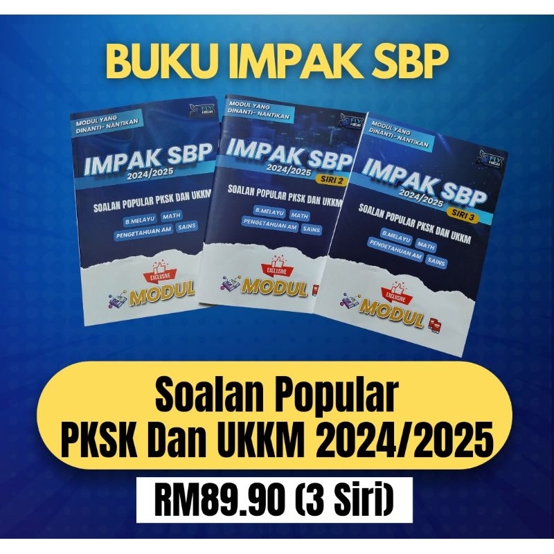 Buku Impak SBP PKSK UKKM Tahun 6 | Shopee Malaysia