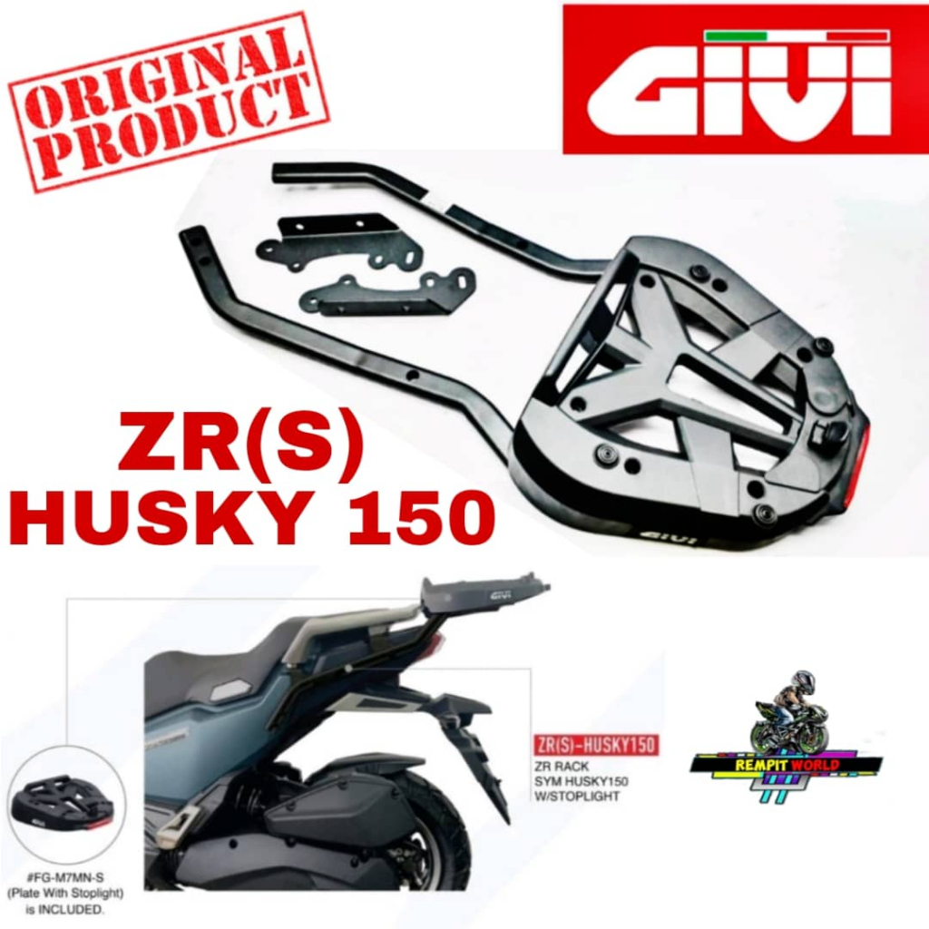 MONORACK ZR(S) HUSKY 150 NEW ARRIVAL ORIGINAL GIVI ADVANCE RACK HUSKY ...
