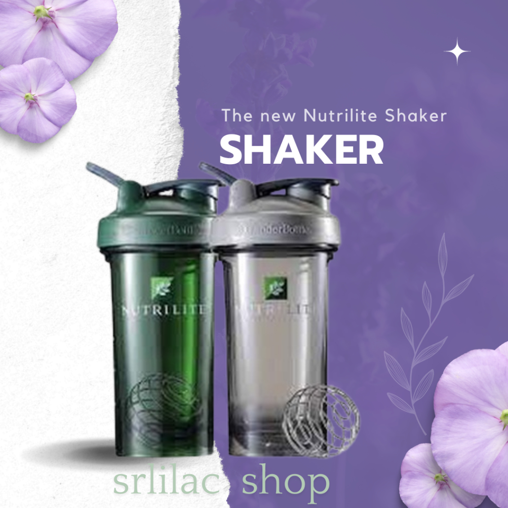 AMWAY !! SHAKER - New Nutrilite Shaker ( Green / Gray ) 830ml | Shopee ...