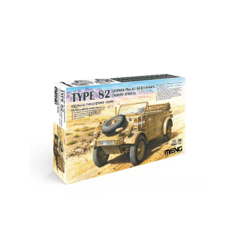 German Type 82 Kubelwagen North Africa 1/35 Meng model kit | Shopee ...