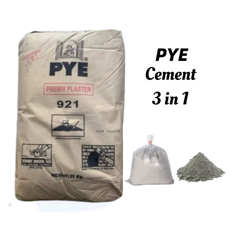 PYE 3 IN1 Simen+Pasir+Plaster Campur / Mixed Cement- 1 kg or 2 kg | Shopee Malaysia