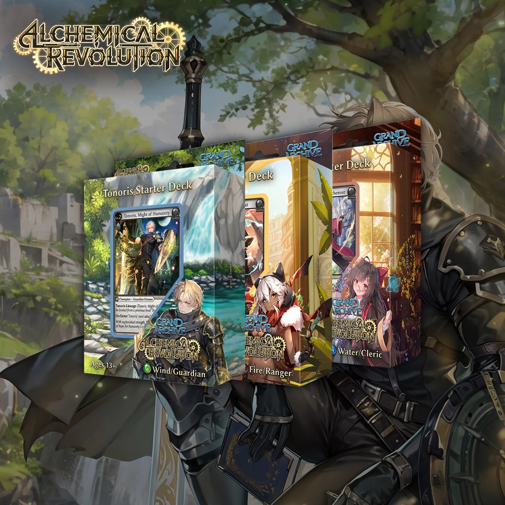 YUGUCO Grand Archive TCG: Alchemical Revolution Starter Deck Arisanna ...