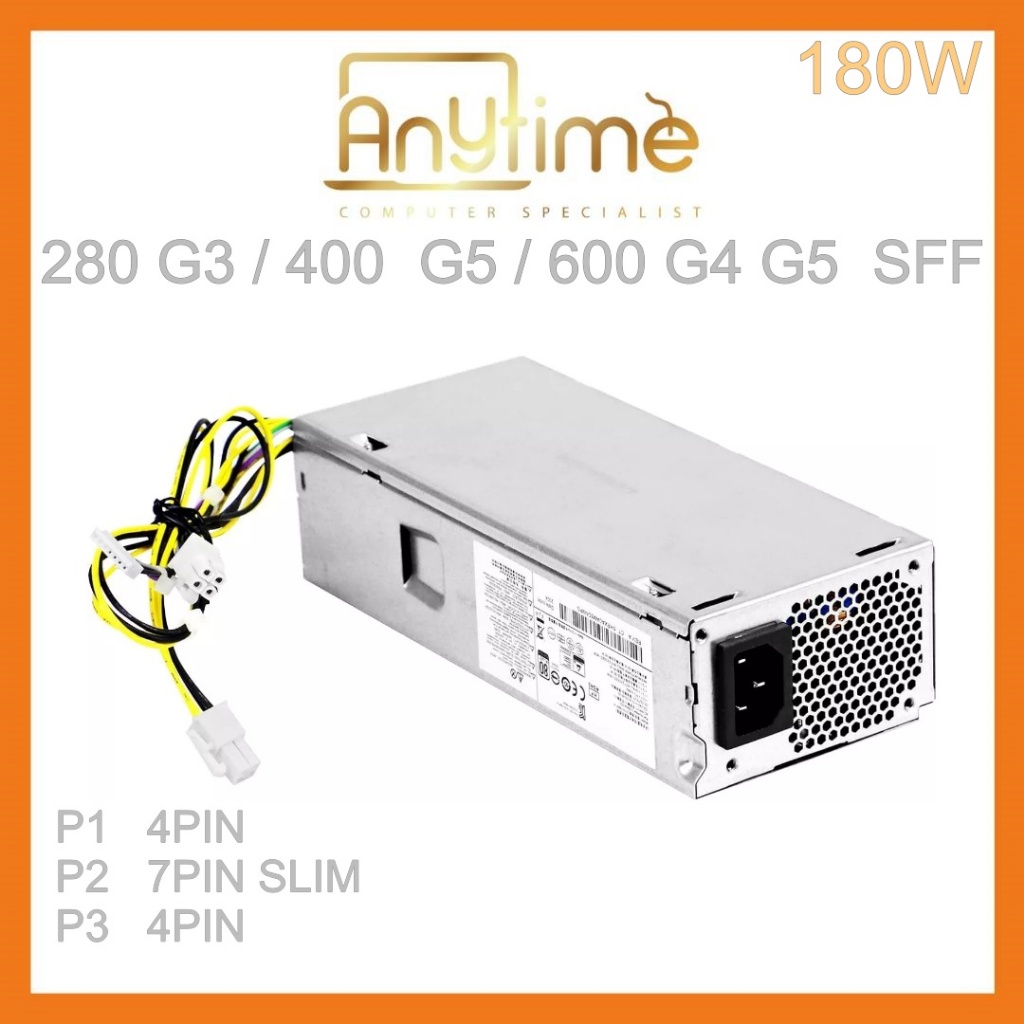 HP PRODESK 280 G3 400 G5 600 G4 G5 SFF POWER SUPPLY PSU 180W D18-180P1A ...
