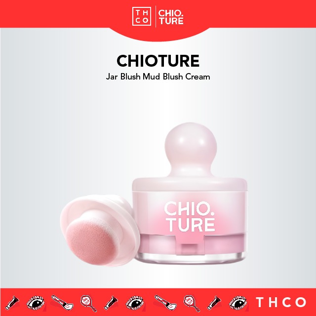 CHIOTURE Jar Blush Mud Blush Cream Chio ture 稚优泉罐罐腮红泥膏 膨胀收缩色紫 | Shopee ...