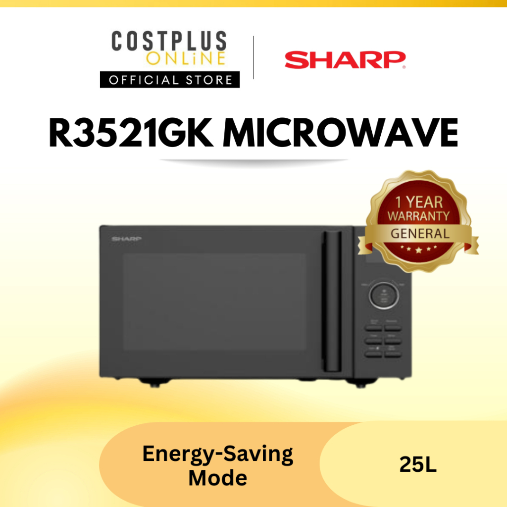 Sharp R3521GK 25L - Microwave Oven R357EK With Grill R607EK R7521GK 微波炉 ...