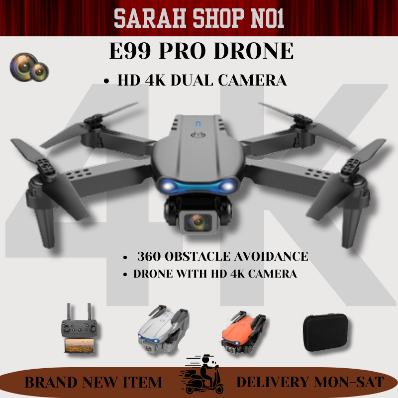 Drone E99 / E88 Pro With HD Camera Drone WiFi FPV Camera Two Drones 4K ...